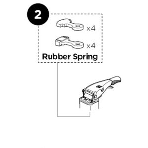 The Thule 54185 Rubber Spring Sparepart Kit for sale Ireland